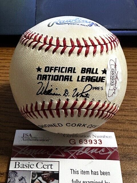 AL CAMPANIS SIGNED AUTOGRAPHED ONL BASEBALL! Dodgers! JSA! | eBay