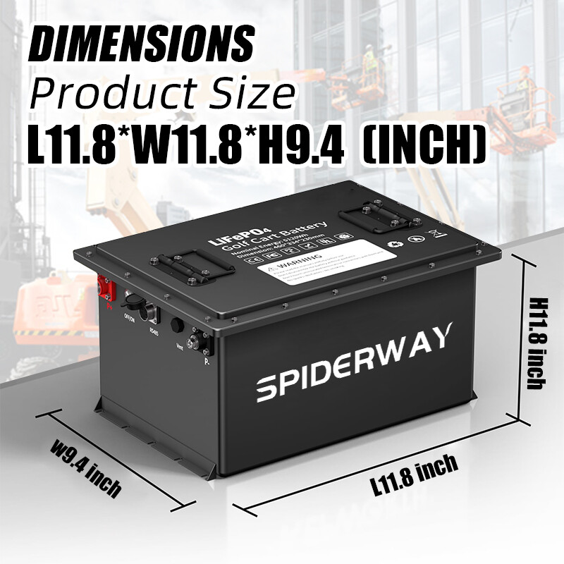 25.6V 105Ah Scissor Lift LiFePO4 Lithium Battery for Genie GS Skyjack ...