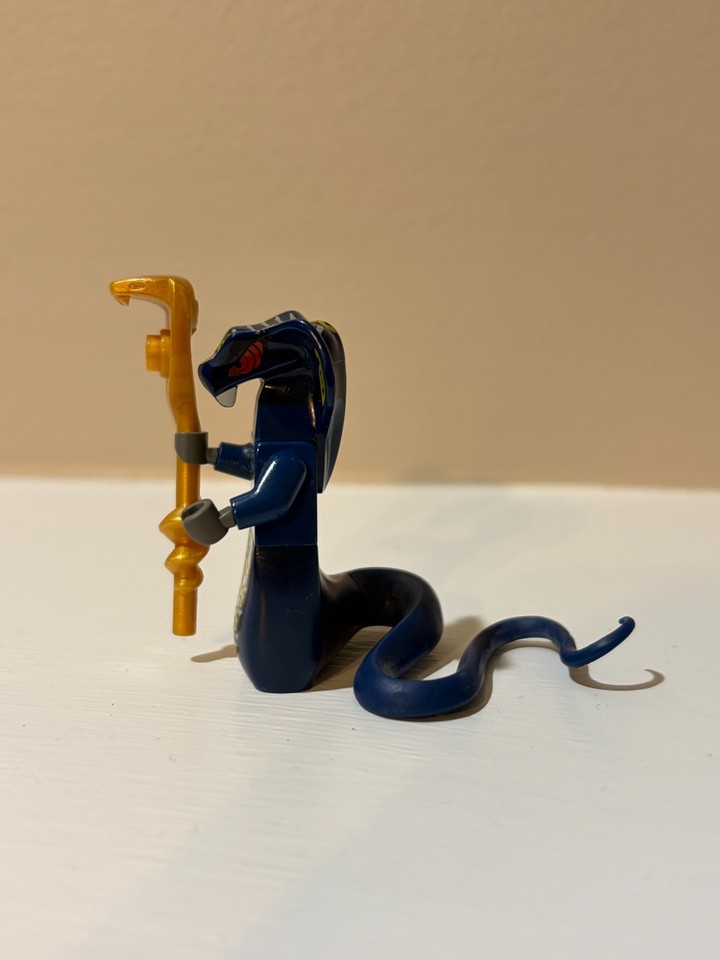 [LEGO NINJAGO] Skales Snake General Minifigure 9444 9446 Blue Snake ...