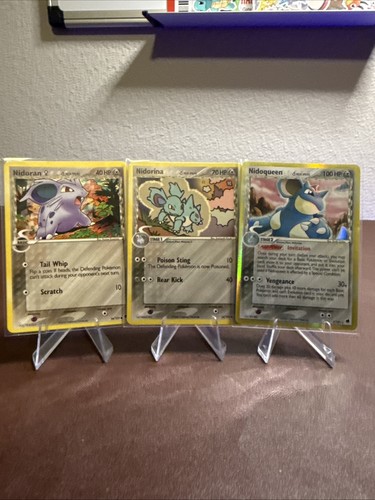 Nidoqueen (delta Species) Complete Evo Line - Nidoran & Nidorina | eBay