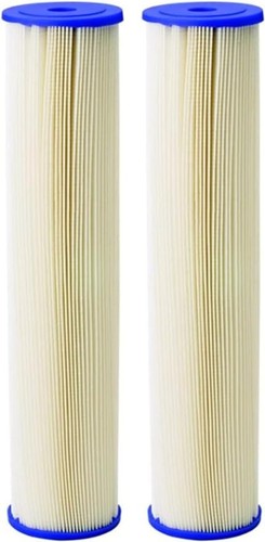Sediment Water Filter 20 Inch Whole House Pleated Cellulose Polyester ...