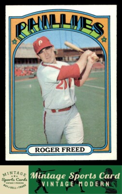 1972 Topps - Roger Freed - #69 Philadelphia Phillies | eBay