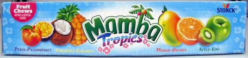 Mamba Tropic Fruit Chews Candy Changemakers 48 Ct Box Bulk Tropical ...