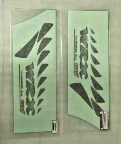 SUBARU Impreza WRX STI GC8 Rear Side Fender Decal Sticker LH RH OEM ...