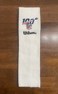 NFL 100 Year Anniversary QB Waist Towel Wilson Northwest Team Issued ...