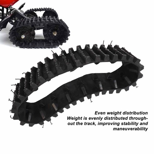 ATV UTV Electric Sno Rubber Tracks Increased Traction Wheel Tire Track