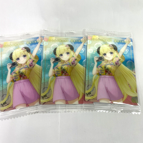 lot of 3 hololive super expo 2024 Card Vtuber wafer Japanese Tsunomaki ...