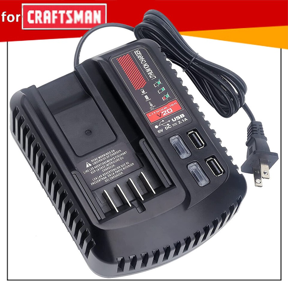 2PACK 20Volt For Craftsman V20 3.6Ah Li-ion Battery CMCB204 CMCB202 ...