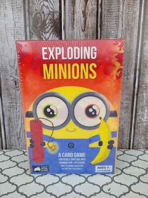 Exploding Minions Special Edition Card Game by Exploding Kittens - NIB ...