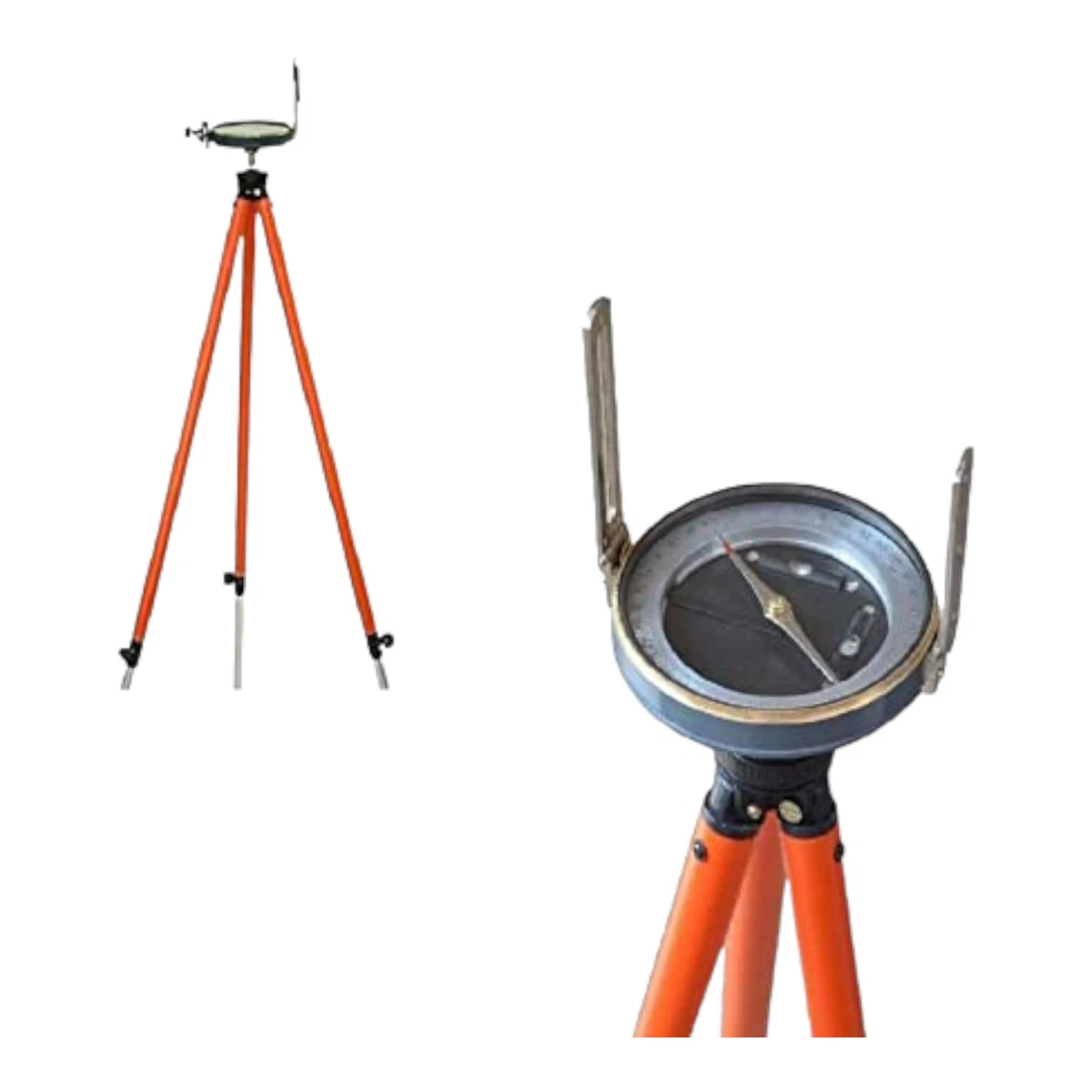 Prismatic Compass Surveying Instrument