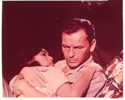 Frank Sinatra Devil at 4 O'Clock 1961 embracing woman Original 4x5 ...