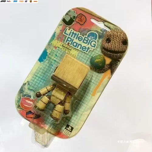 Little Big Planet Afro Sackbot Action Figure Movable Joints Toys ...