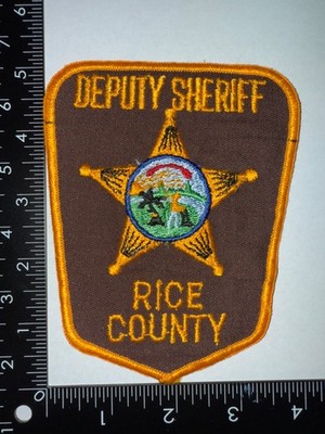 Rice County Minnesota MN Police Patch Deputy Sheriff Obsolete Free ...