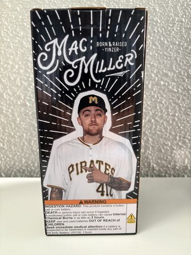 Pittsburgh Pirates Mac Miller Bobblehead SGA 7/19/25 New In Box | eBay