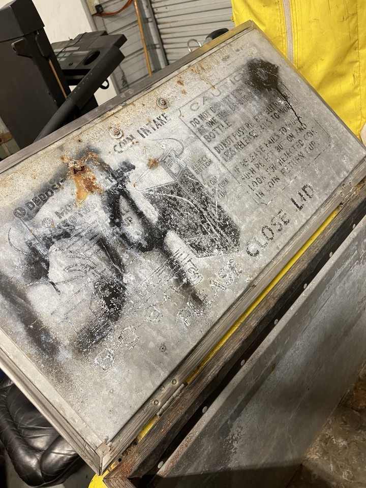 VINTAGE IDEAL 55 SLIDER RC COLA COOLER BOX | eBay