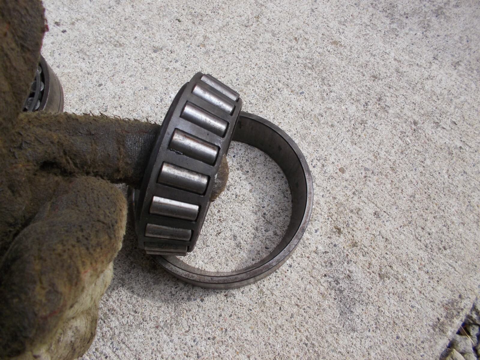 Oliver 88 tractor ORIGINAL rear axel axle drive shaft outer bearing ...