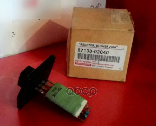 87138-02040 Toyota Resistor, blower 8713802040, New Genuine OEM Part | eBay