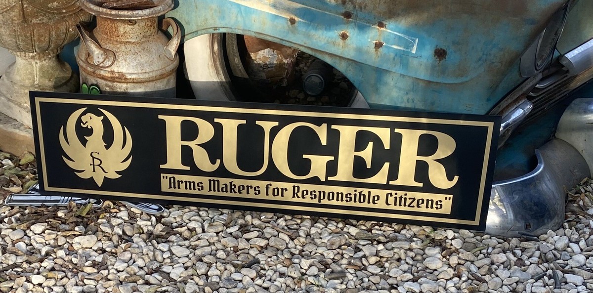 Ruger Gun Signs