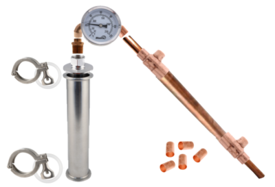 2" Tri Clamp Stainless & Copper Reflux Still - DIY Kit - Make Spirits ...