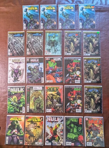 Marvel Comics Lot Of Hulk Variant Covers Lot Of 24 Total Books | eBay