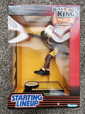 1997 Kenner Starting Lineup Shaquille O'Neal Backboard Kings Figure ...