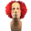 Red Hair Bald Clown Cap Curly Bozo Circus Scary Carnival Halloween ...