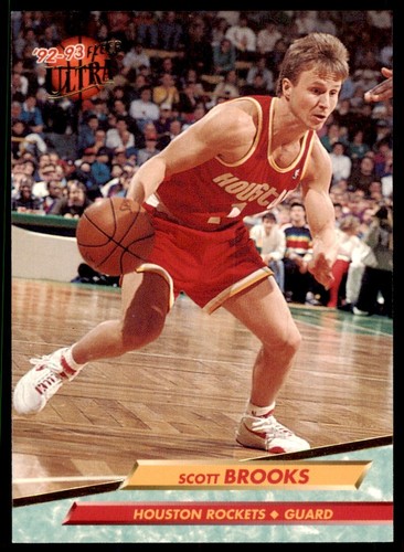 1992-93 Fleer Ultra. Scott Brooks Houston Rockets #267 | eBay
