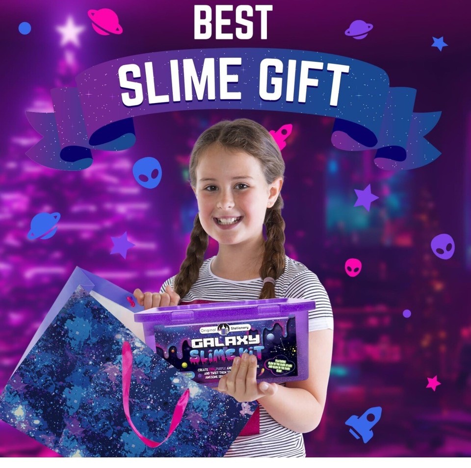 Kit de slime de galaxia para niños y niñas de 10 a 12 años, FunKidz ...
