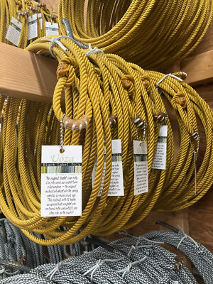 Uoza Black Label 4 Strand Gold 9.5 x 40' Ranch Poly Rope | eBay