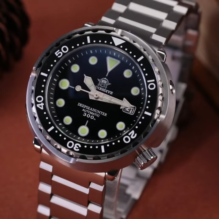 New ADDIESDIVE 300M Tuna Diver Sapphire Scuba Dive Watch NH35 Seiko ...