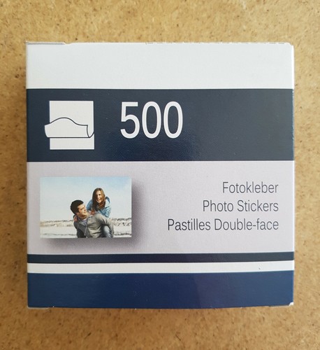500 Double Sided Photo Stickers. Photo Safe Acid Free. Box of 500 Photo ...