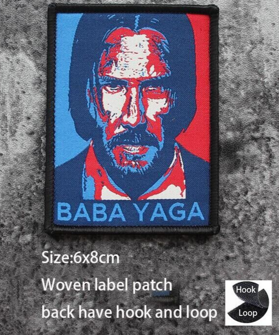 John Wick Baba Yaga Tactical Morale Patch Hook and Loop USA Seller | eBay