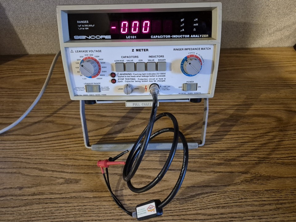 Sencore LC101 Z Meter Capacitor Inductor Analyzer | eBay