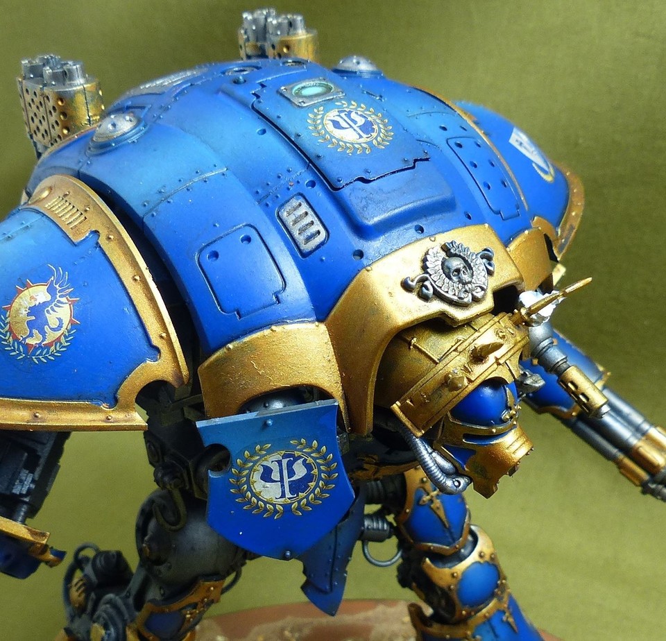 Knight Questoris painted - Imperial Knights - Warhammer 40K #3 | eBay