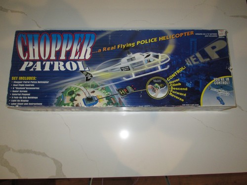 Jasman Chopper Patrol Police Helicopter Set With Accessories and Box ...