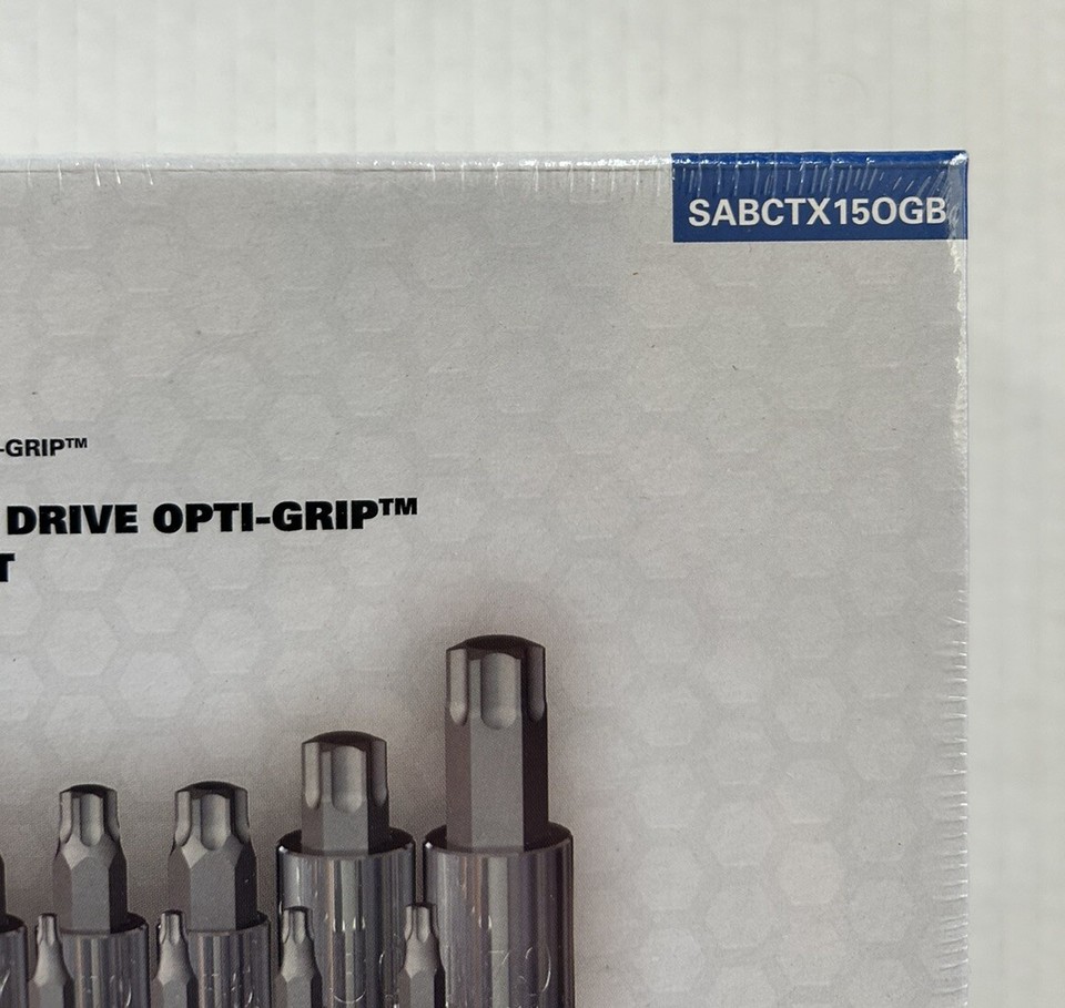 Matco Tools 1/4", 3/8", 1/2" Drive Star Bit Socket Set Opti SABCTX15OGB ...