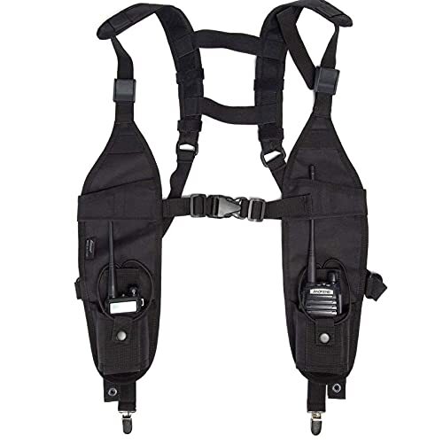 Radio Shoulder Harness Holster Chest Holder Universal Vest Rig for ...