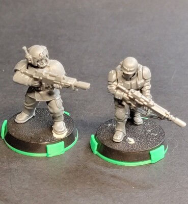 Squad Markers - 25mm 10x (GREEN) For Miniatures | eBay