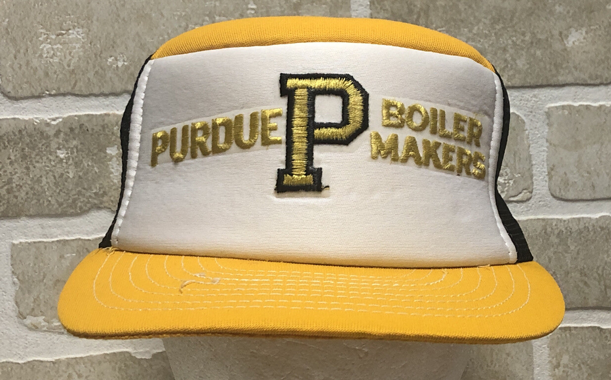 Purdue Boilermakers Embroidered Hat Cap Sportcap Snapback Adjust. Mesh ...