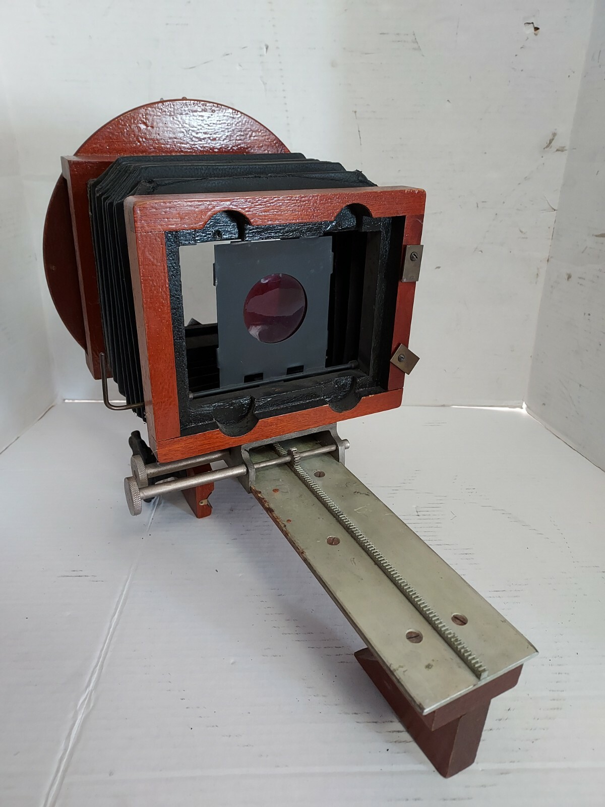 VINTAGE Elwood Pattern Works 5x7" Photo Enlarger Part with bellows ONLY ...