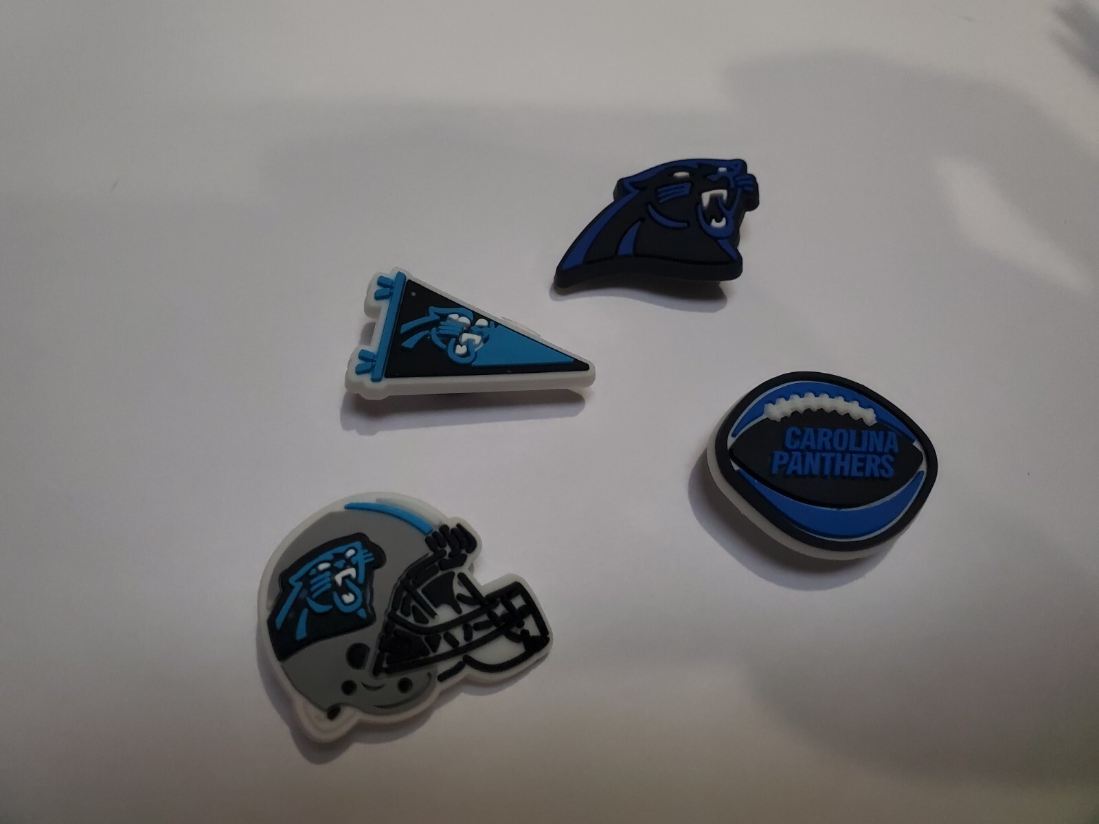 Carolina Panthers Football Team Charm For Crocs Shoe Charms - 4 Pieces ...