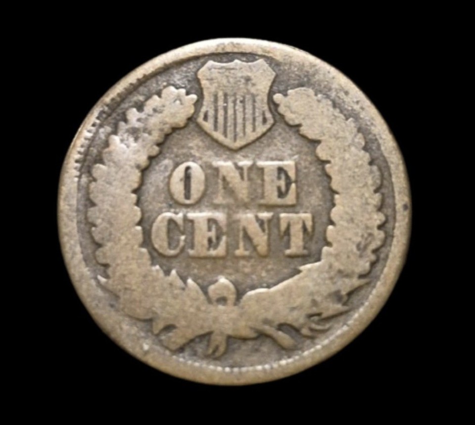 1866 Indian Head Cent Penny Old Copper US Coin - @ Key Date! @ - 1 Cent ...