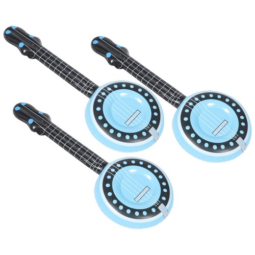 3 Pcs Inflatable Horn Toys Toddler Fake Banjo Musical Instrument | eBay UK