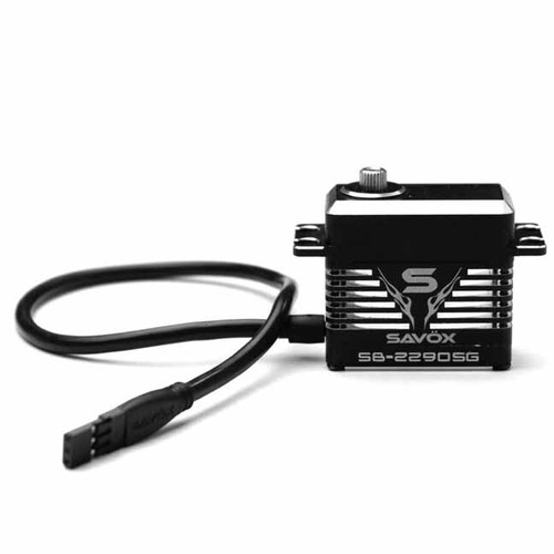 NEW Savox Black Edition Monster Torque Brushless Servo .13sec 694.4oz 7 ...