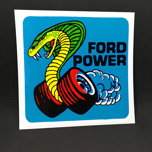 FORD POWER Vintage Style DECAL, Vinyl STICKER, hot rod, rat rod, car ...