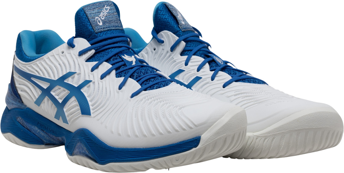 ASICS Court FF Novak White Tuna Blue for Sale | Authenticity Guaranteed ...