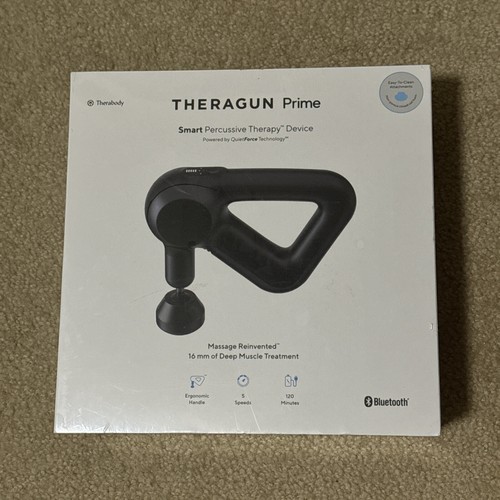 Theragun Prime Handheld Percussive Massage Device Sports Fitness Gym ...