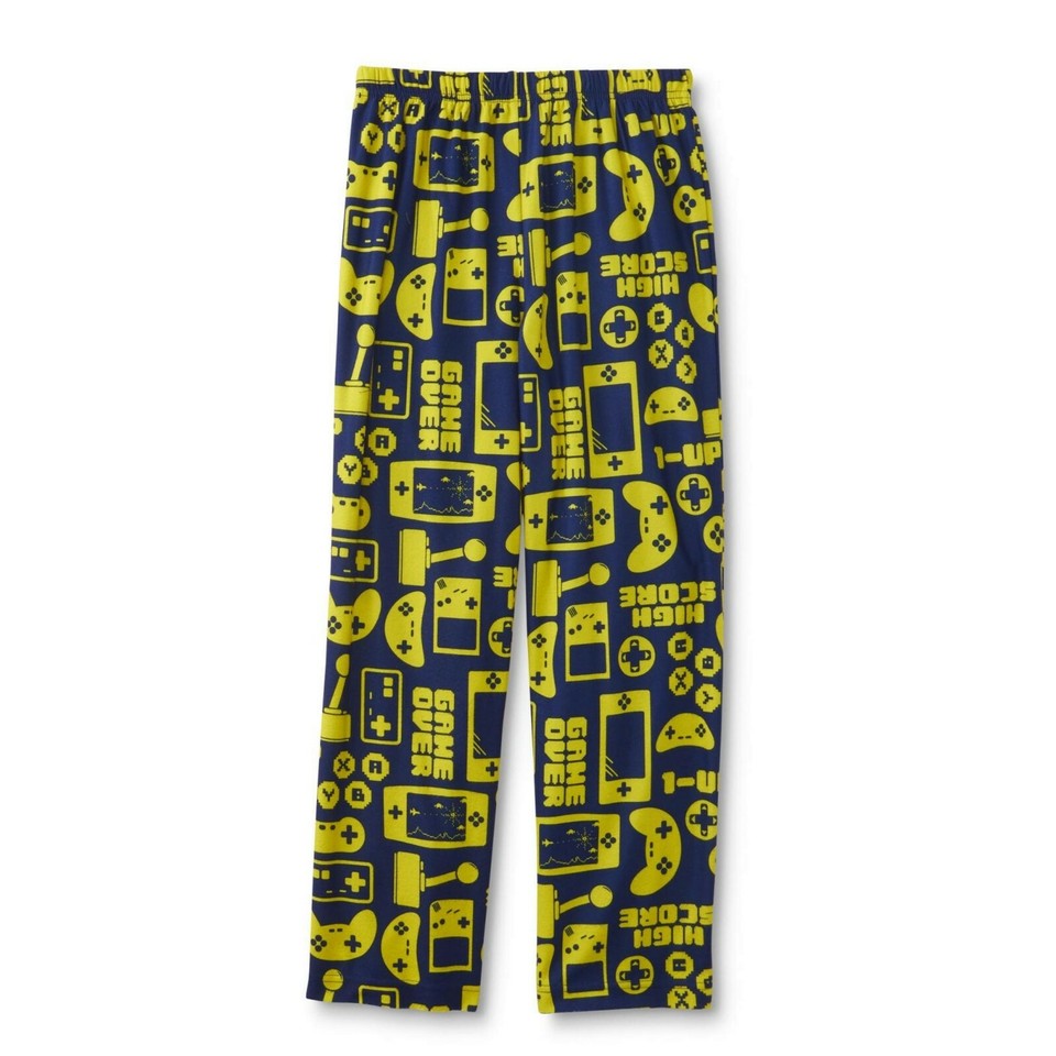 Video Game Pajamas Boys Size 8 Medium Gamer Shirt/Pant set Gaming ...