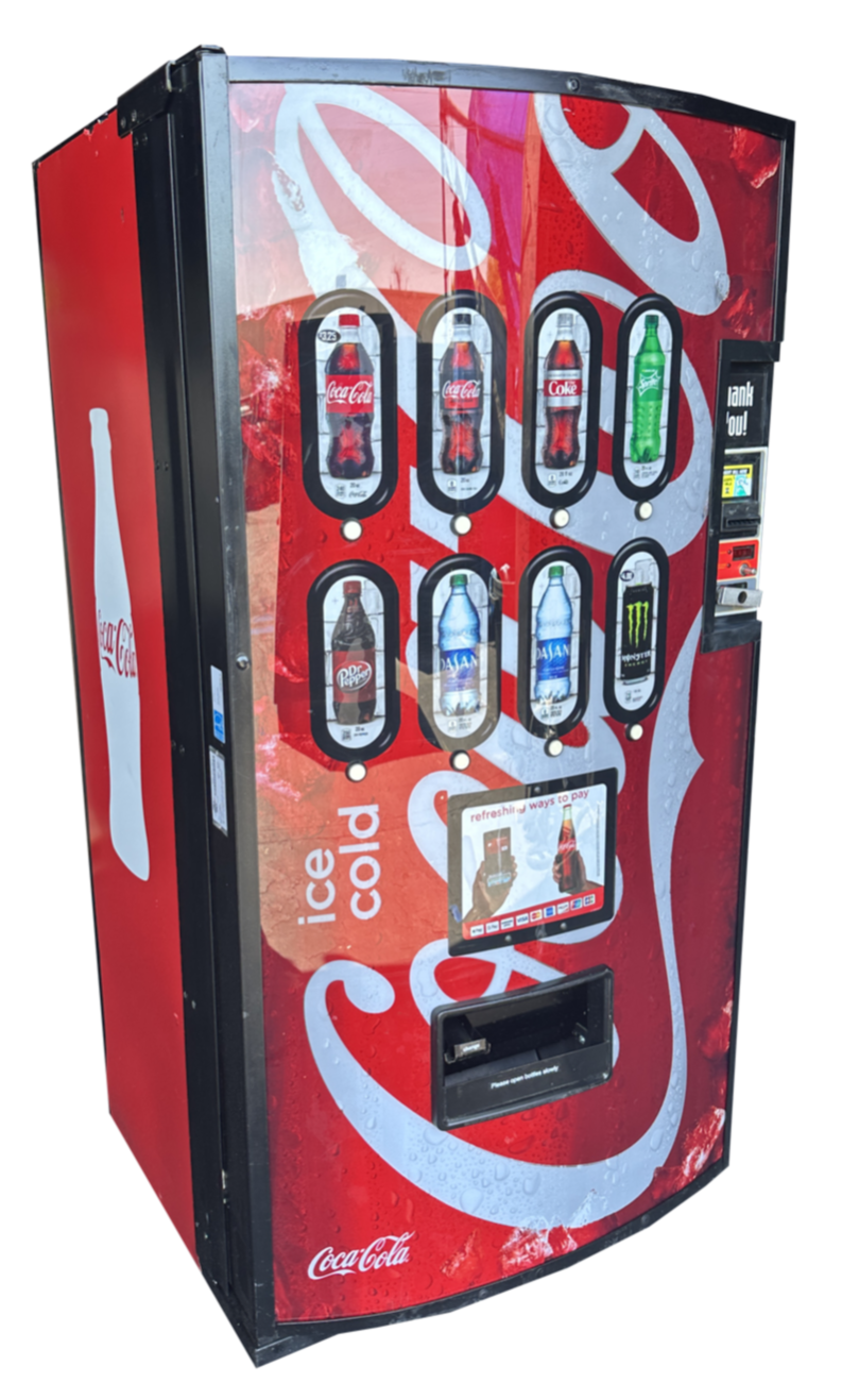 Royal 660 Coke Beverage Soda Drink Vending Machine Chameleon FREE ...