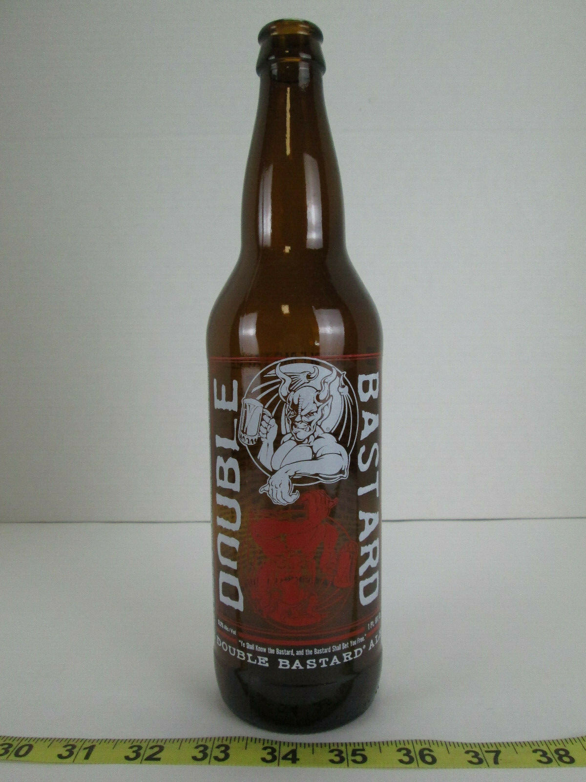 Stone Brewing Double Bastard Ale Beer Brew 1 Pint Glass Bottle ...